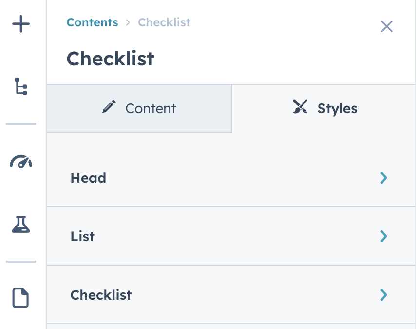 Documentation - Standalone Checklist Module