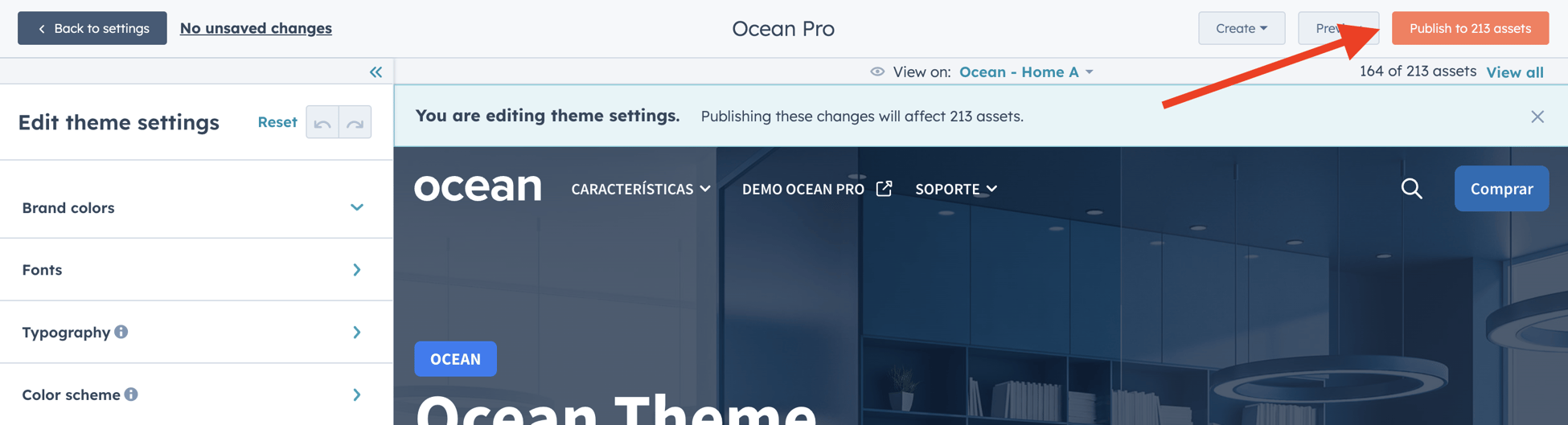 Setup Guide Style Ocean Pro Theme HubSpot