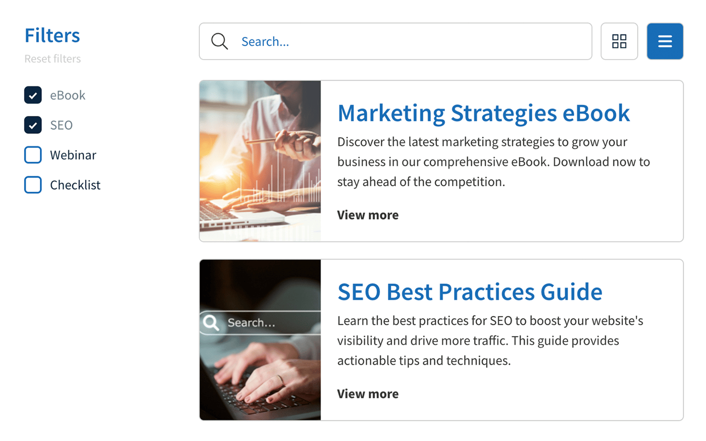 Documentation - Standalone Resource Library Module